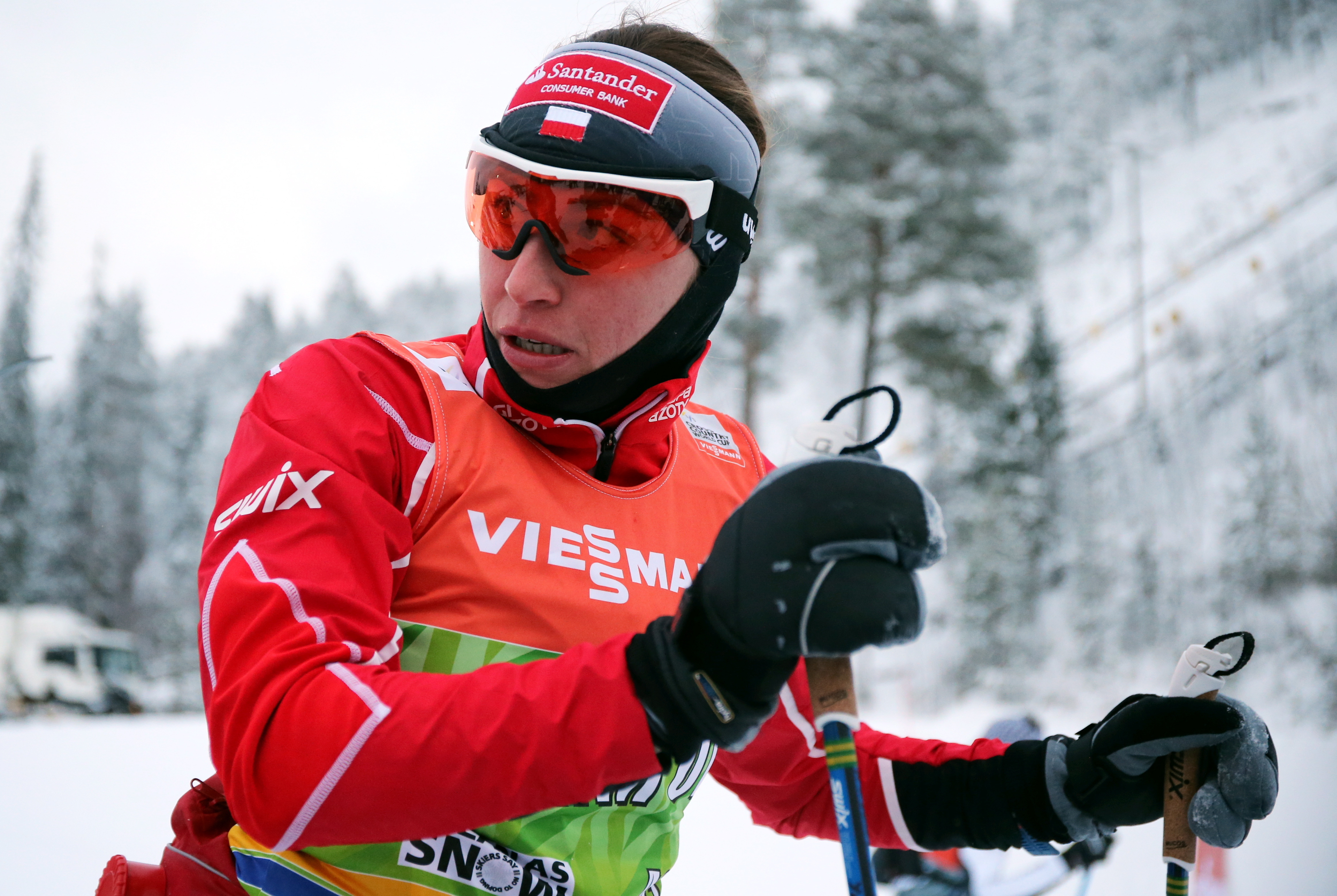 Justyna Kowalczyk druga w Szczyrbskim Jeziorze, trzecie miejsca Kamili ...