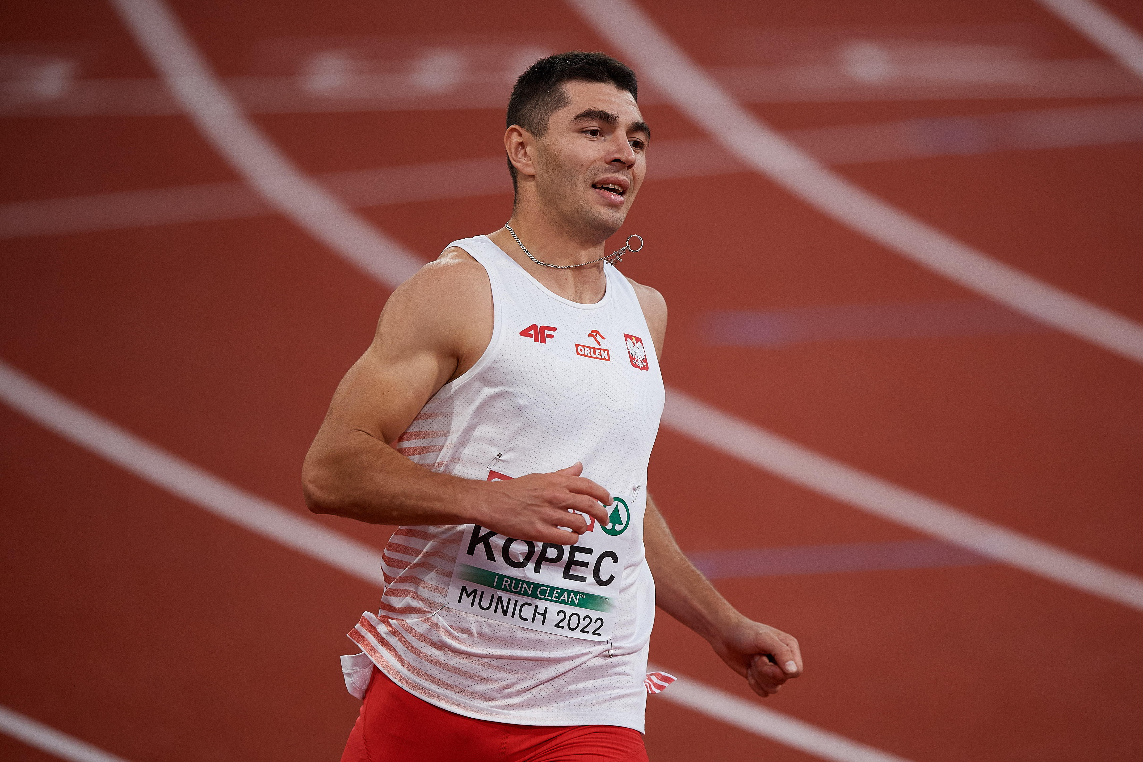 DME. Dominik Kopeć czwarty na 100 metrów - Sport WP SportoweFakty